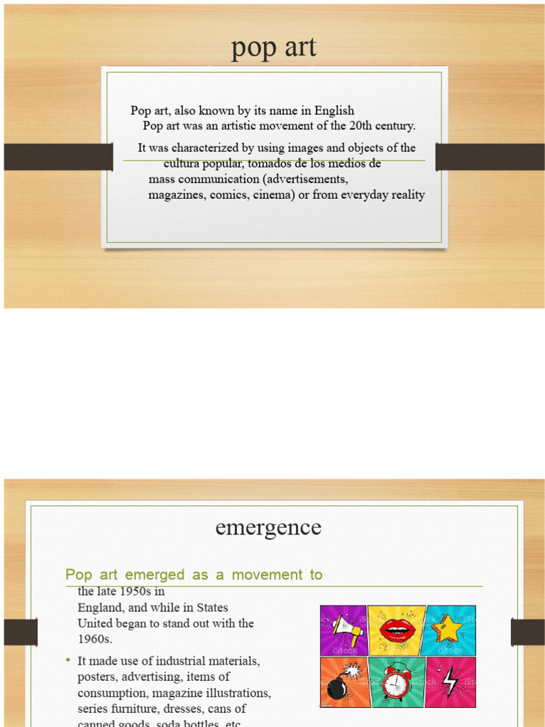 pop art assignment 3 | PDF | The Arts
