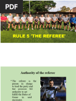 Referee Roles and Match Responsibilities | PDF | Referee