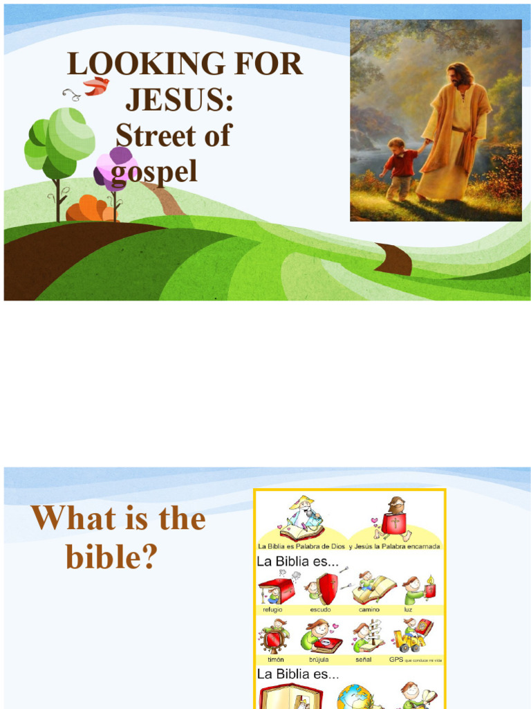 SEARCHING FOR JESUS | PDF