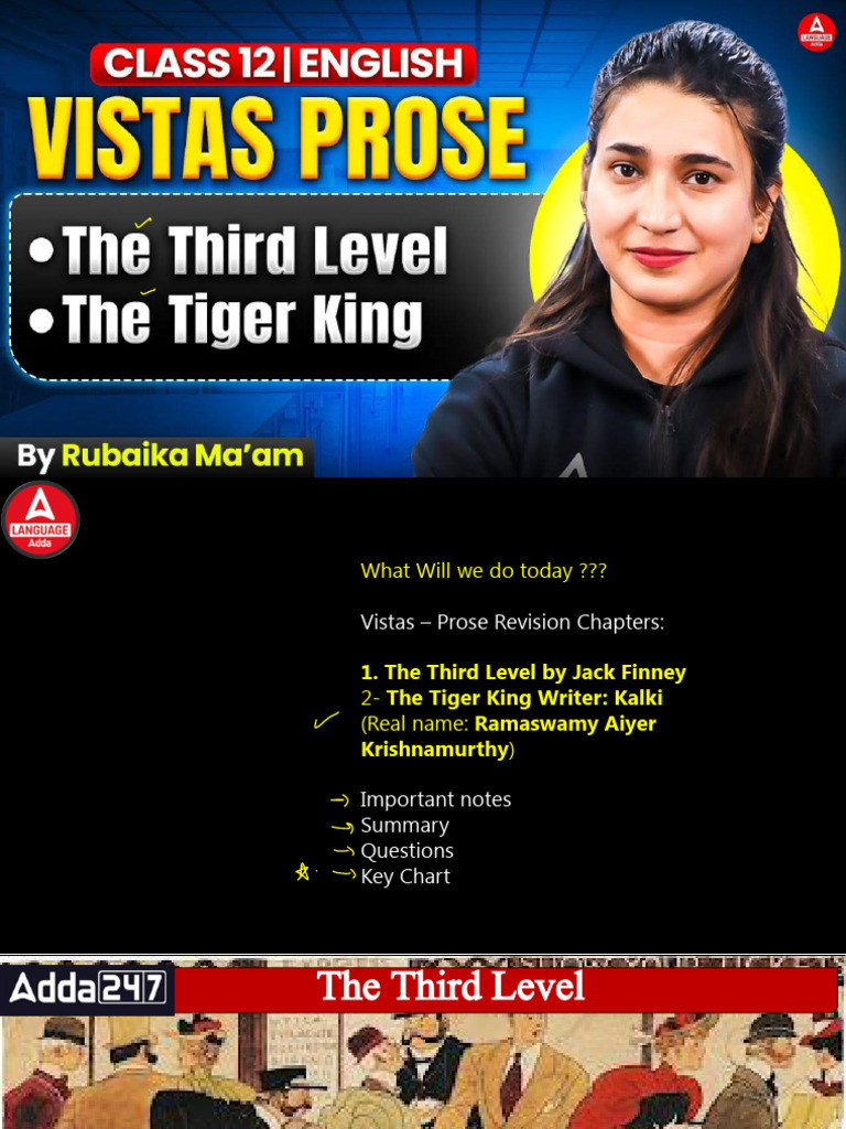 The Third Level and Tiger King | PDF | Destiny | Imagination