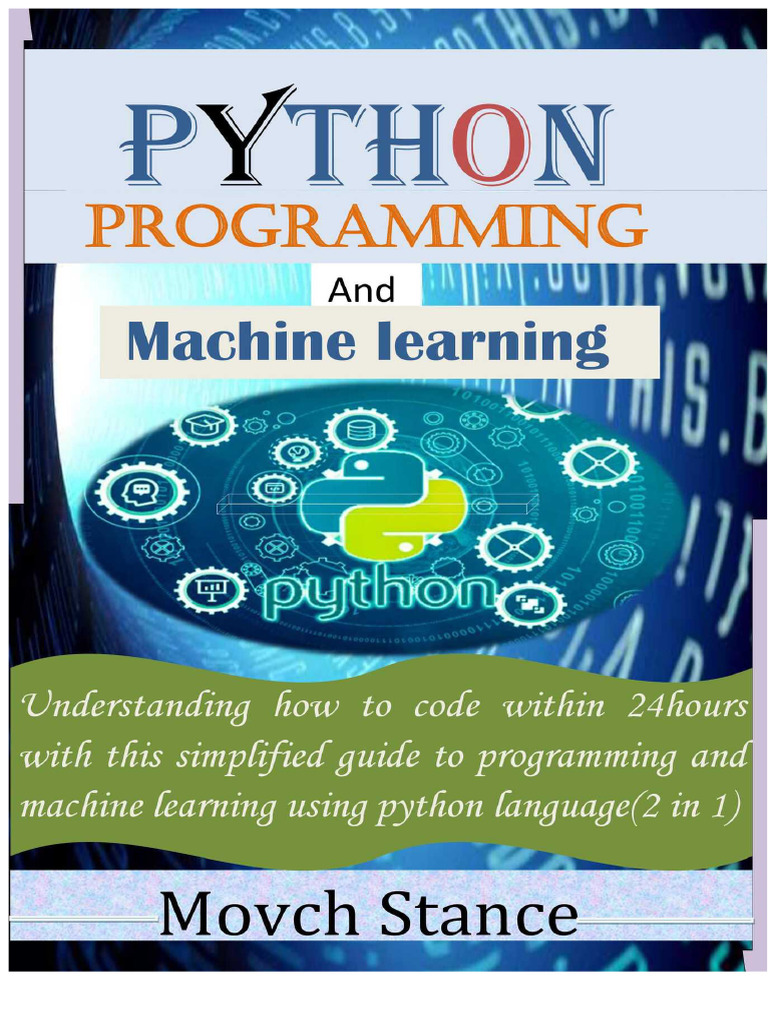Python.programación.y.aprendizaje.de.máquina.2.en.1.B08Y5DPX32 | PDF | Python (lenguaje de ...