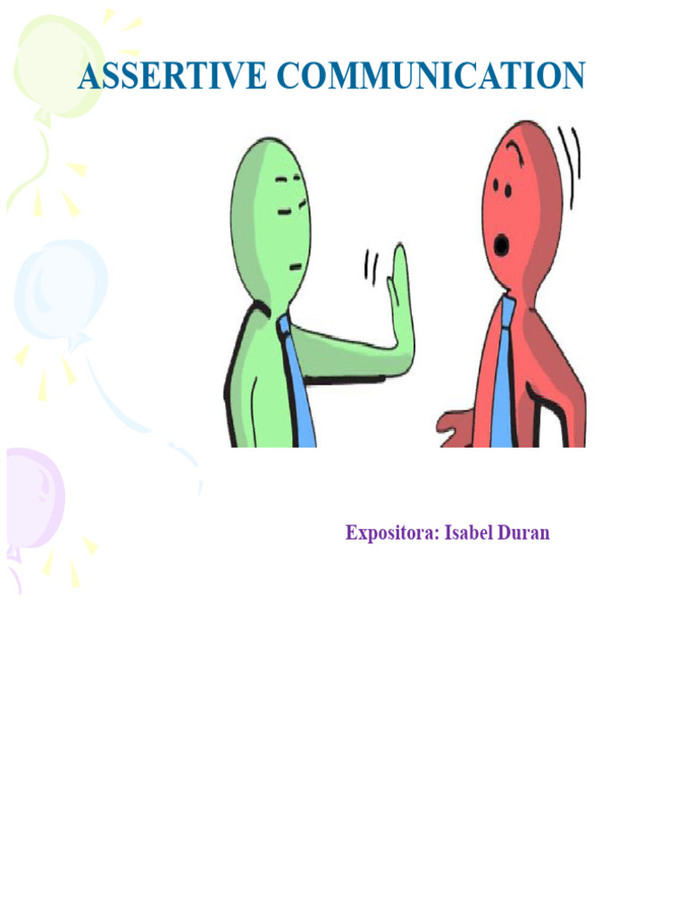 Mastering Assertive Communication Skills | PDF | Communication | Self ...