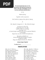 Brigada Eskwela Sample Program | PDF