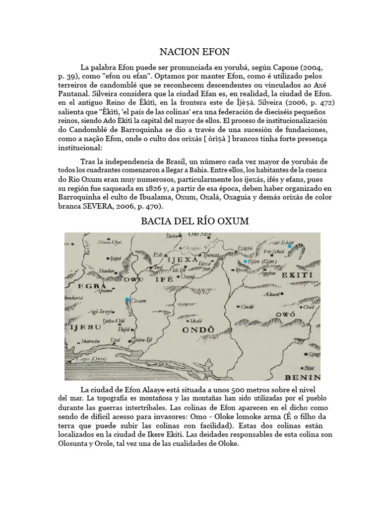 Nación Efon | PDF