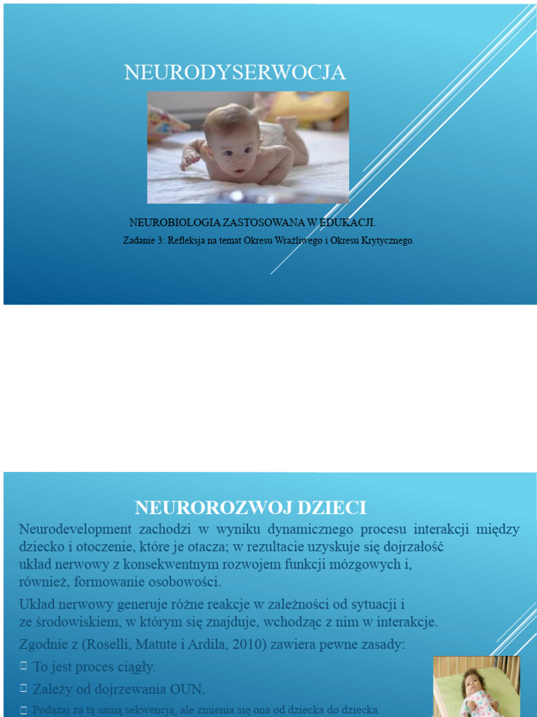 Neurodevelopment PPT | PDF