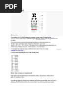 Printable Snellen Eye Chart PDF | PDF