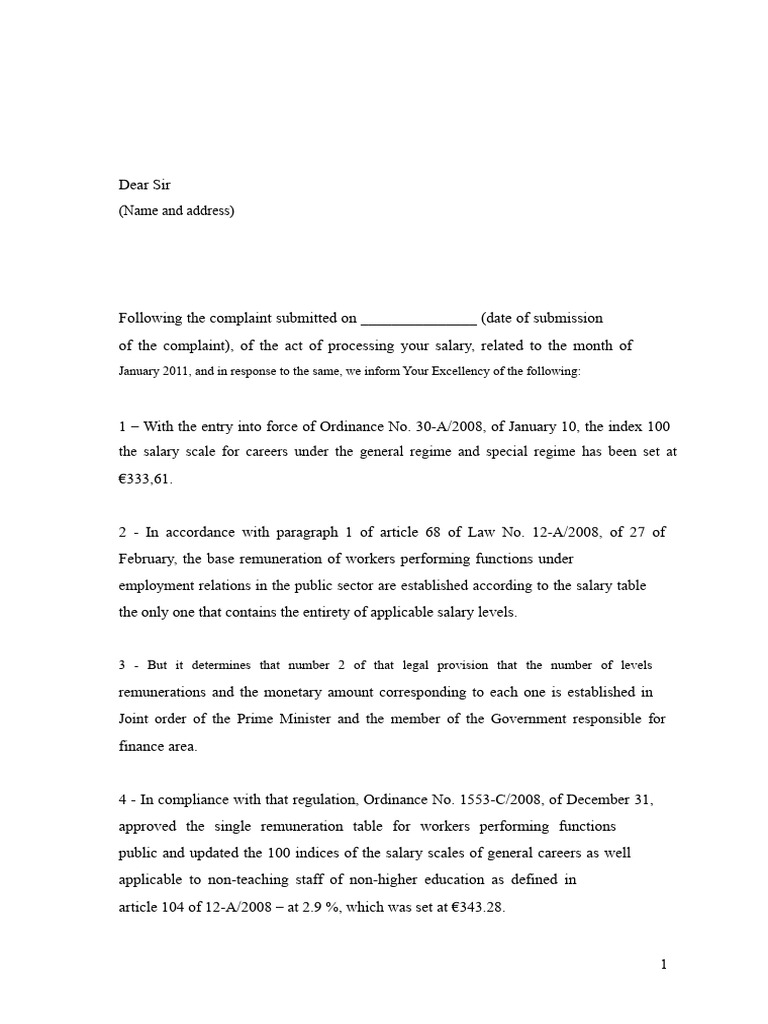 Salary Processing Response for January 2011 | PDF | Salary | Judge