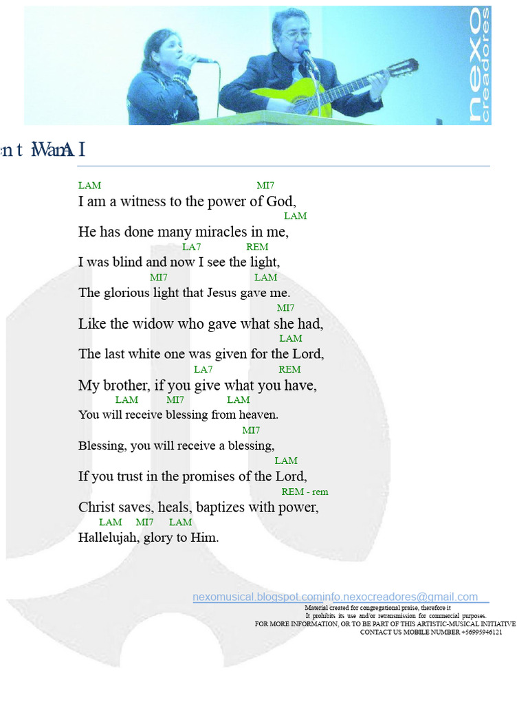 I Am a Witness to the Power of God | PDF