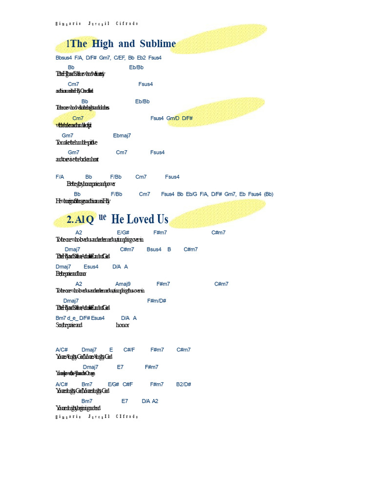 Youth Hymnal Cifrado Iciar(1) | PDF