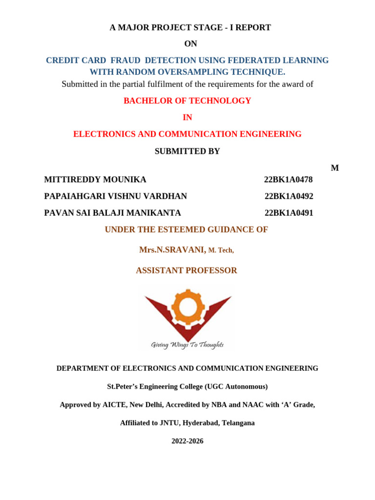 Front Paper Batch 6[1] | PDF | Engineering