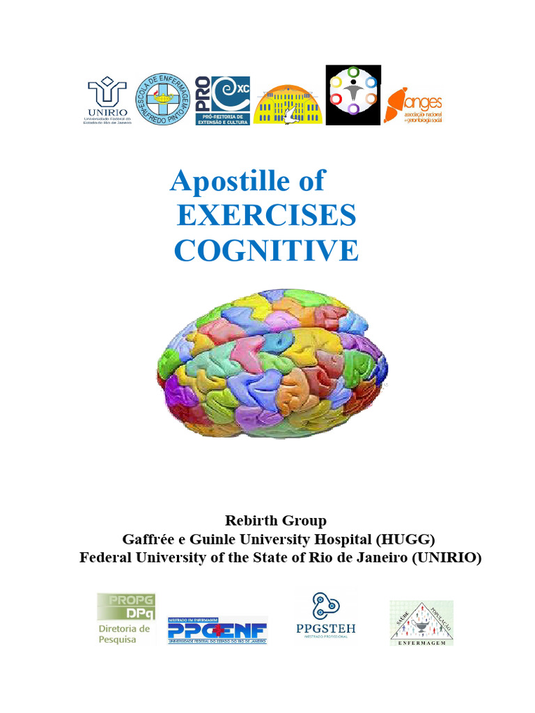 Cognitive Exercises Workbook 2020-1 | PDF | Cognition