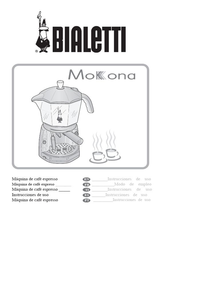 Bialetti Mokona CF40_UL | PDF | Enchufes y tomas de corriente alterna ...