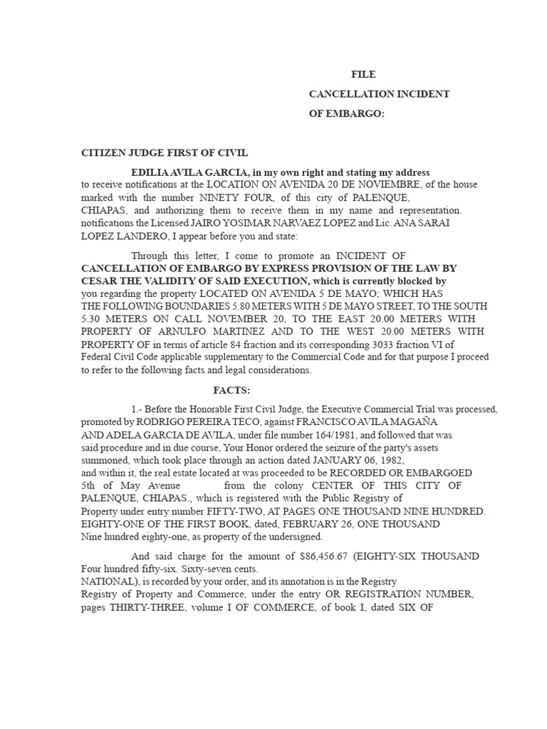 request for lifting of embargo.docx | PDF | Public Law | Government