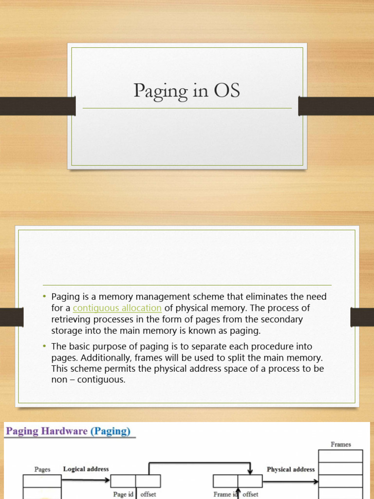 Paging Hardware | PDF
