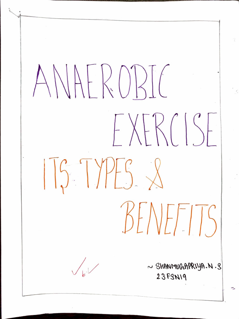 1.anaerobic Exercise Its Benefits and Types | PDF
