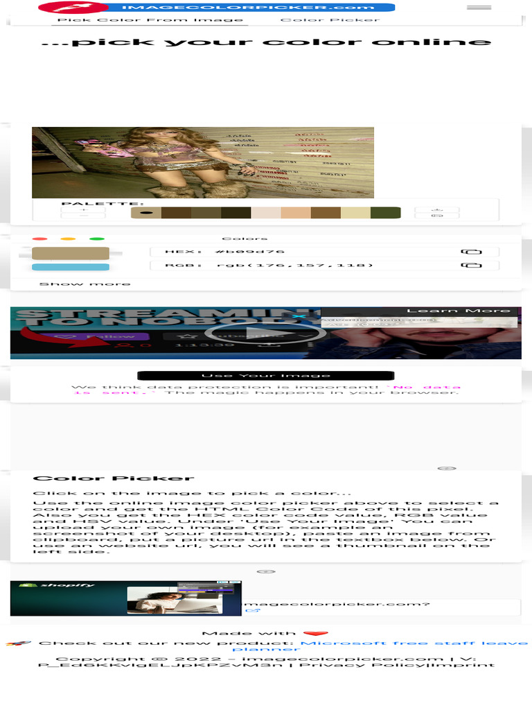 ? Color Picker Online HEX Color Picker HTML Color Picker | PDF