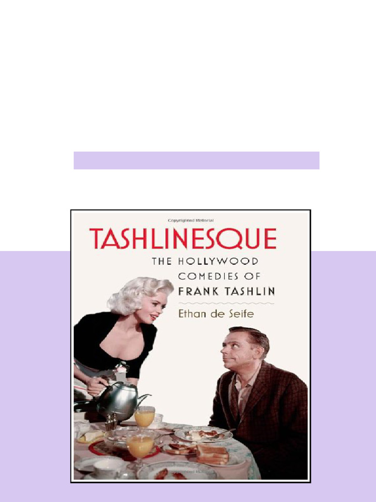 Tashlinesque The Hollywood Comedies of Frank Tashlin First Edition ...