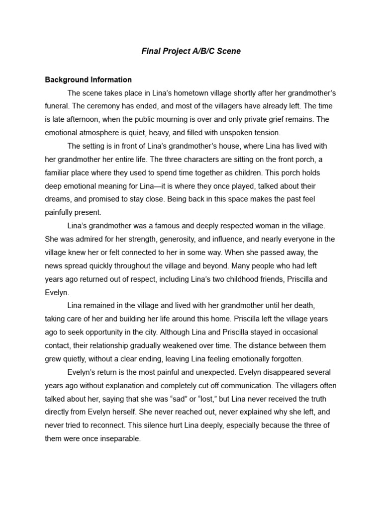 ABC scene | PDF