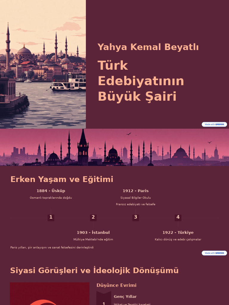 Yahya Kemal Beyatli | PDF