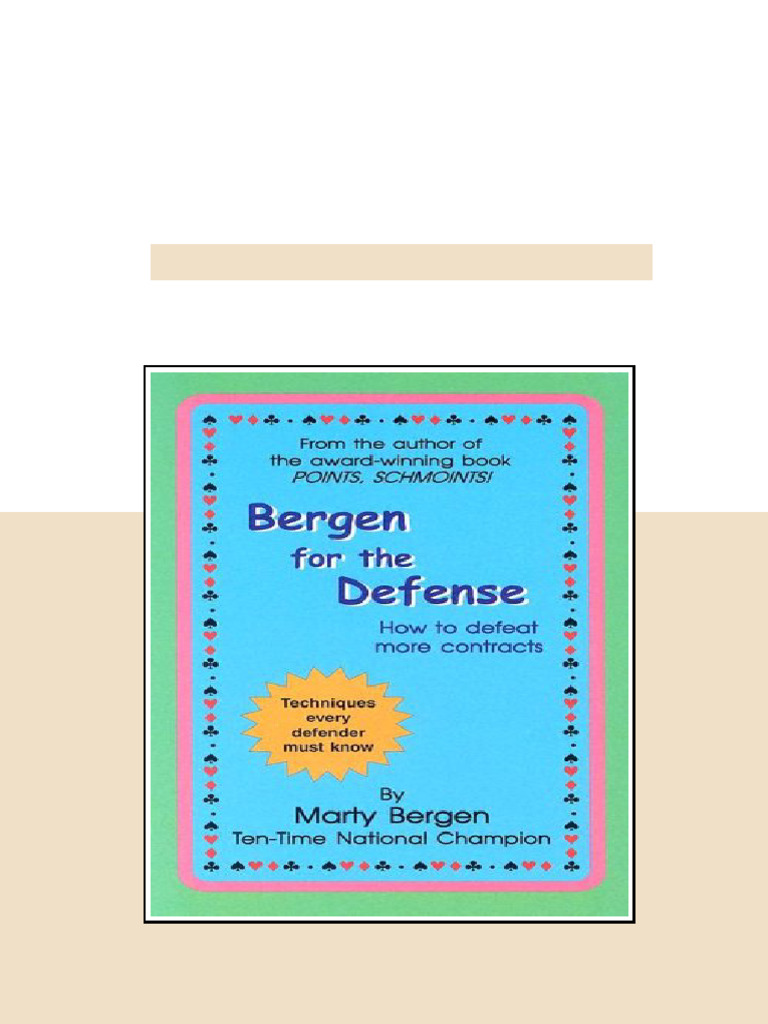 Bergen for the Defense 1st Edition Marty Bergen - ebook and textbook ...