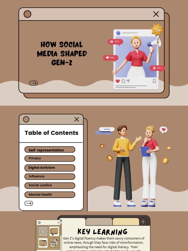 How Social Media Shaped Gen-Z | PDF | Social Media | Popular Culture ...