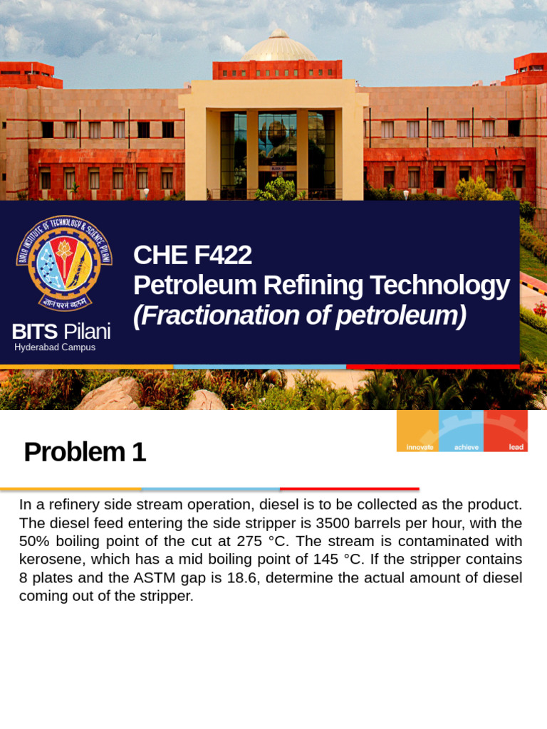 Fractionation of Petroleum | PDF