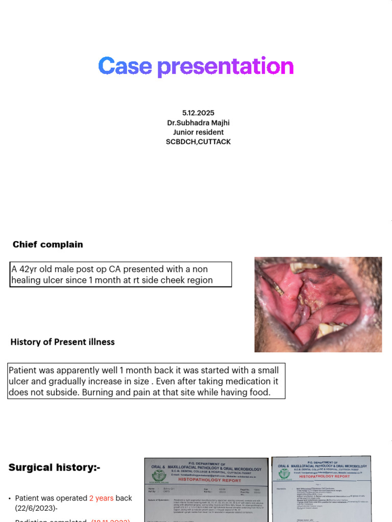 Oral Cancer Recurrence Factors and Management | PDF | Metastasis | Head ...