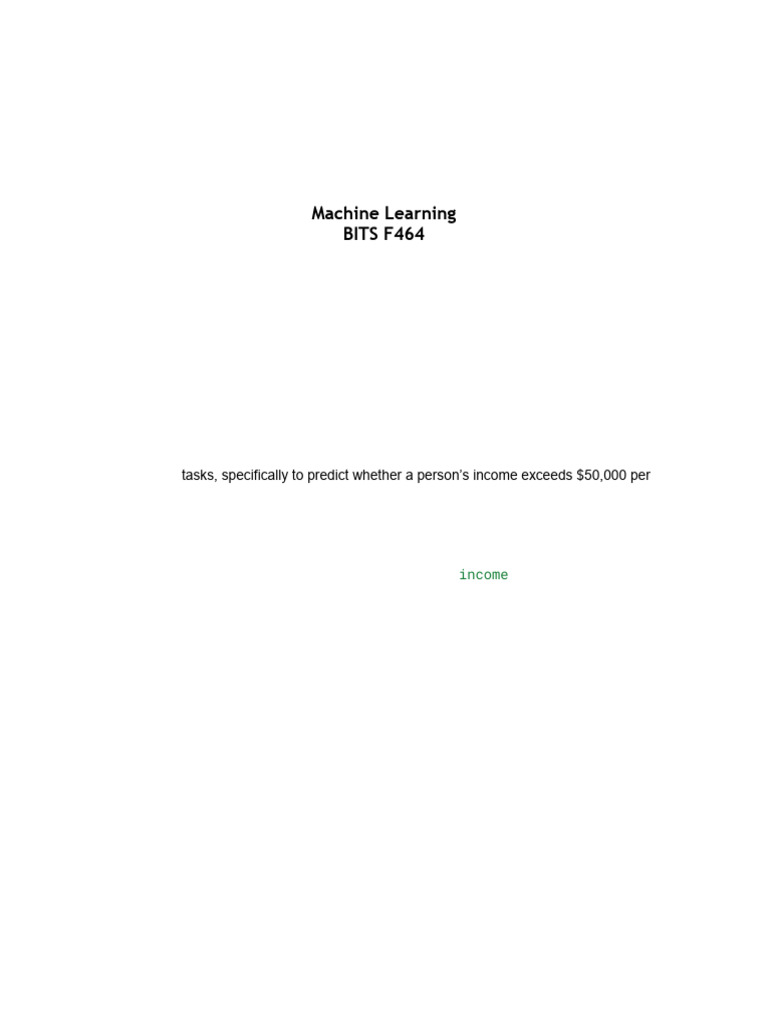 Lab 10 Evaluating Classification Algorithms A Model Selection Approach ...