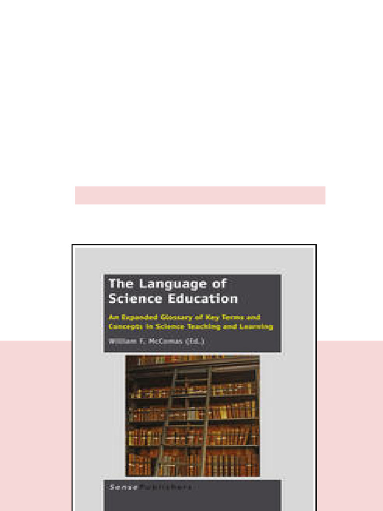 The Language Of Science Education An Expanded Glossary Of Key Terms And ...