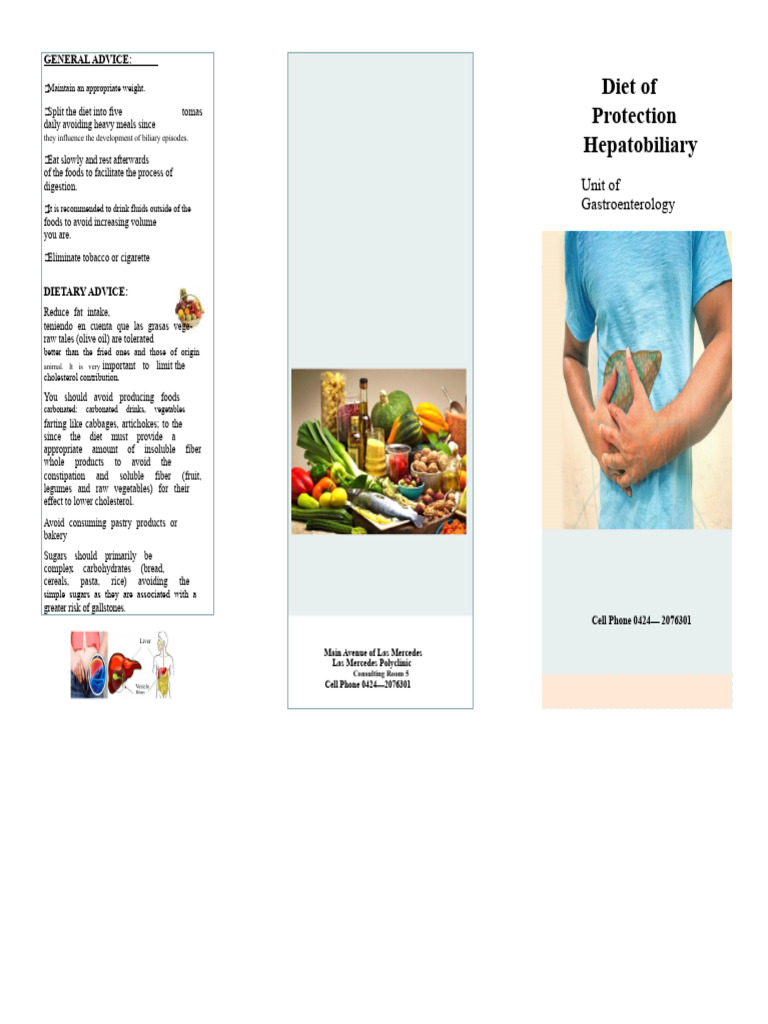 Hepatobiliary Protection Diet Ver 2 | PDF | Dietary Fiber | Diet ...