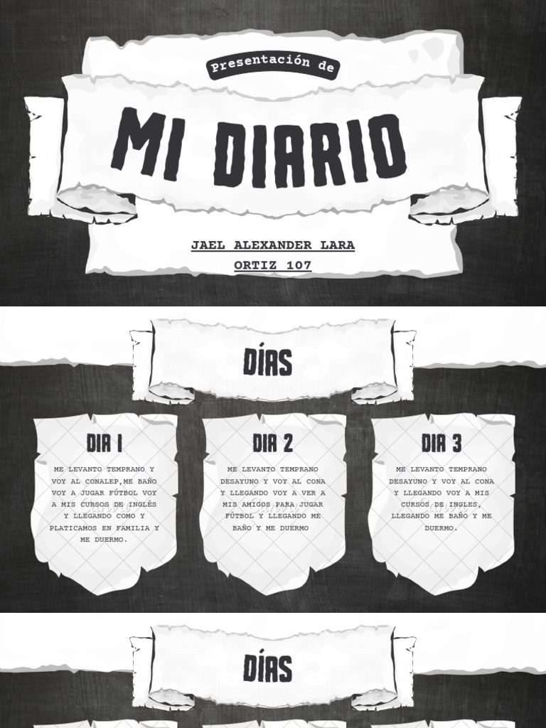 Presentación de Historia Proyecto Trabajo Papel Antiguo Vintage Blanco ...
