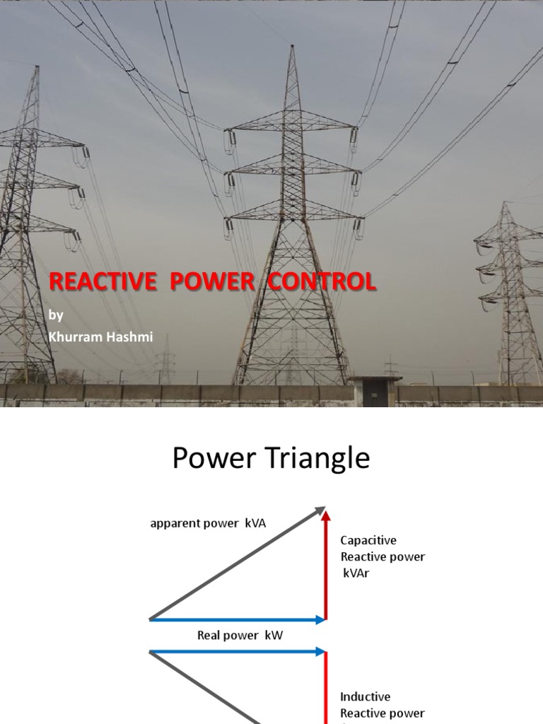 Reactive Power Control | PDF | Ac Power | Capacitor