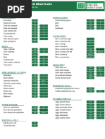 200 Excel Keyboard Shortcuts Guide | PDF | Microsoft Excel | Keyboard ...