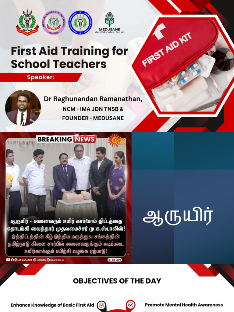 First Aid For School Teachers | PDF | Panic Attack | Mental Health