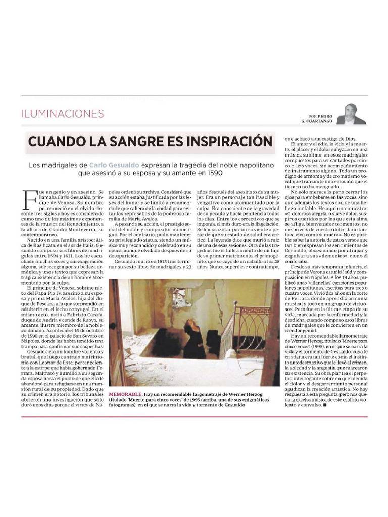 Cuartango Gesualdo | PDF