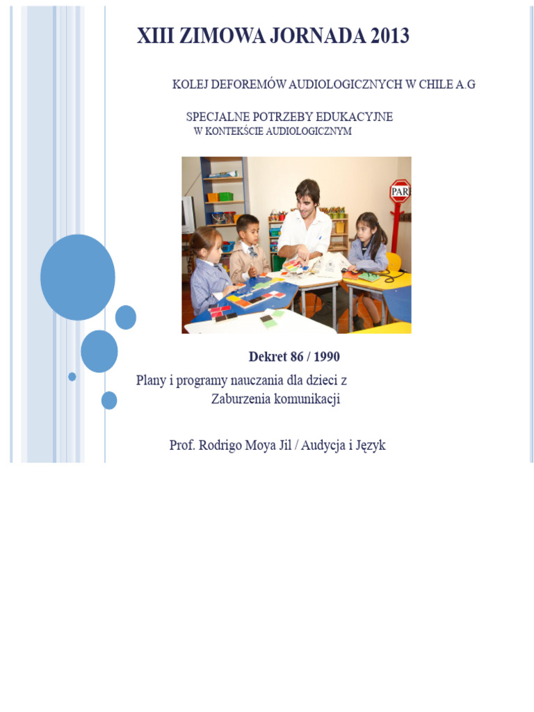 Dekret 86 - 1990 Zaburzenie Komunikacji | PDF