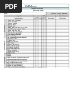Railroad Safety Inspection Checklist | PDF | Rail Transport | Safety