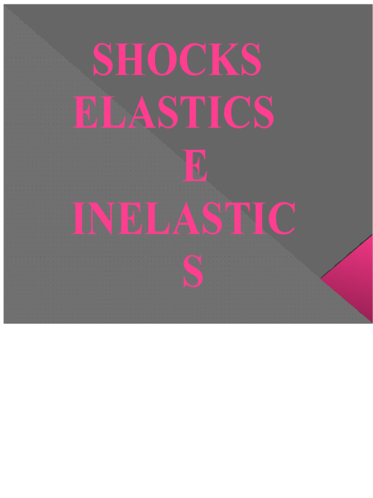 Elastic and Inelastic Collisions | PDF