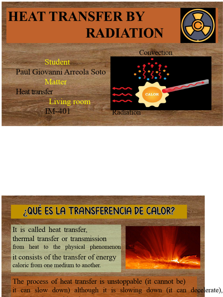 Understanding Heat Transfer by Radiation | PDF | Heat Transfer ...