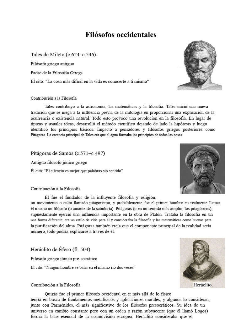 Filósofos de Oriente y Occidente | PDF | Platón | Filosofía griega antigua