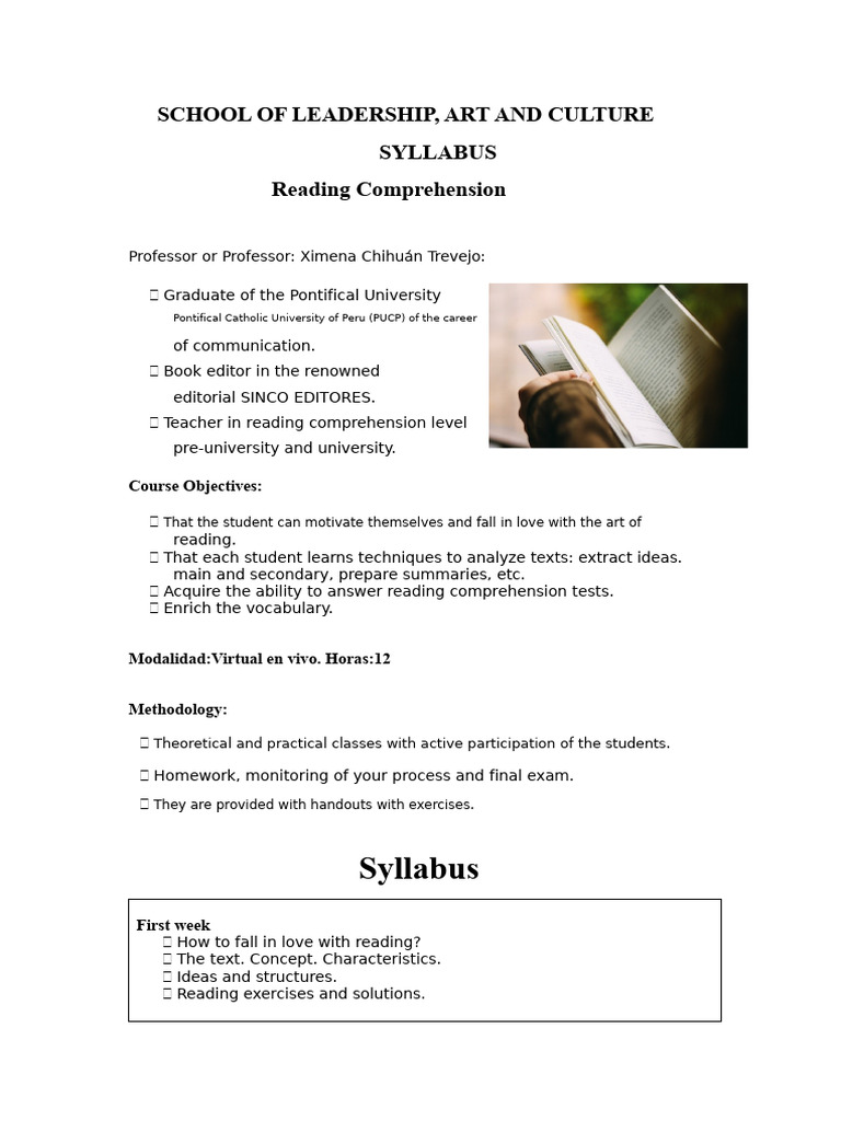 Curriculum Reading Comprehension Pdf Reading Comprehension Writing