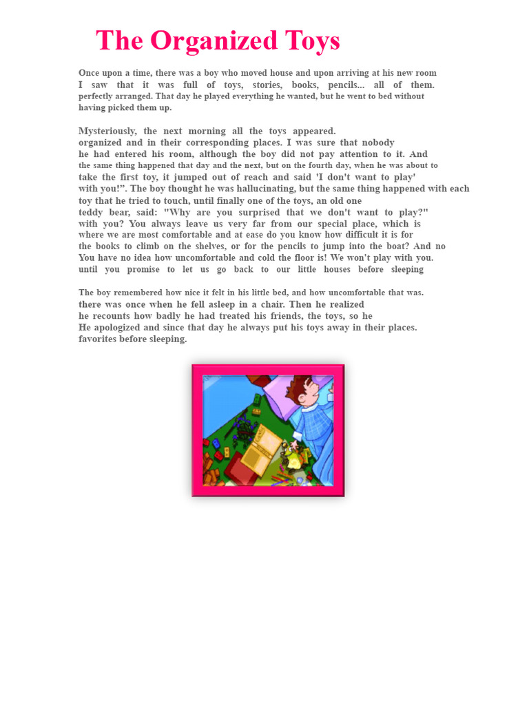 The Magic of Organized Toys and Music | PDF