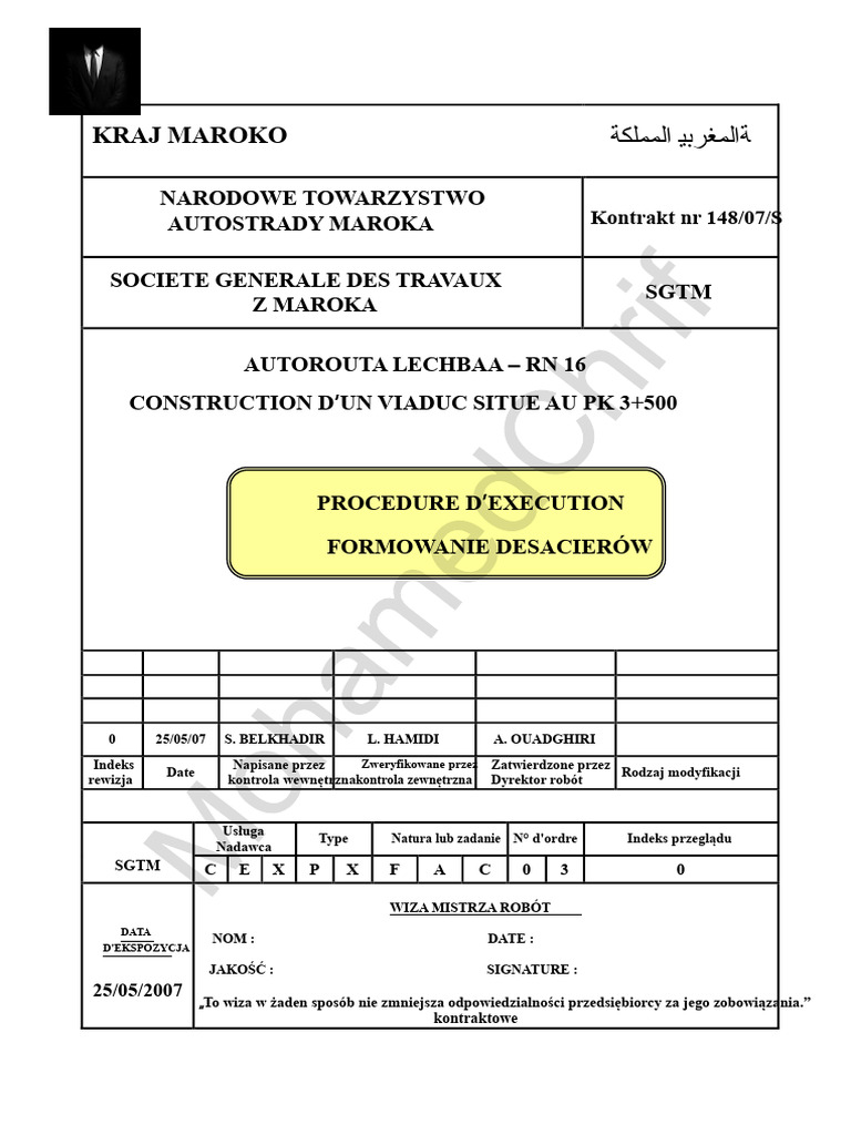 Procedura Wykonania Formowania Stali PDF | PDF