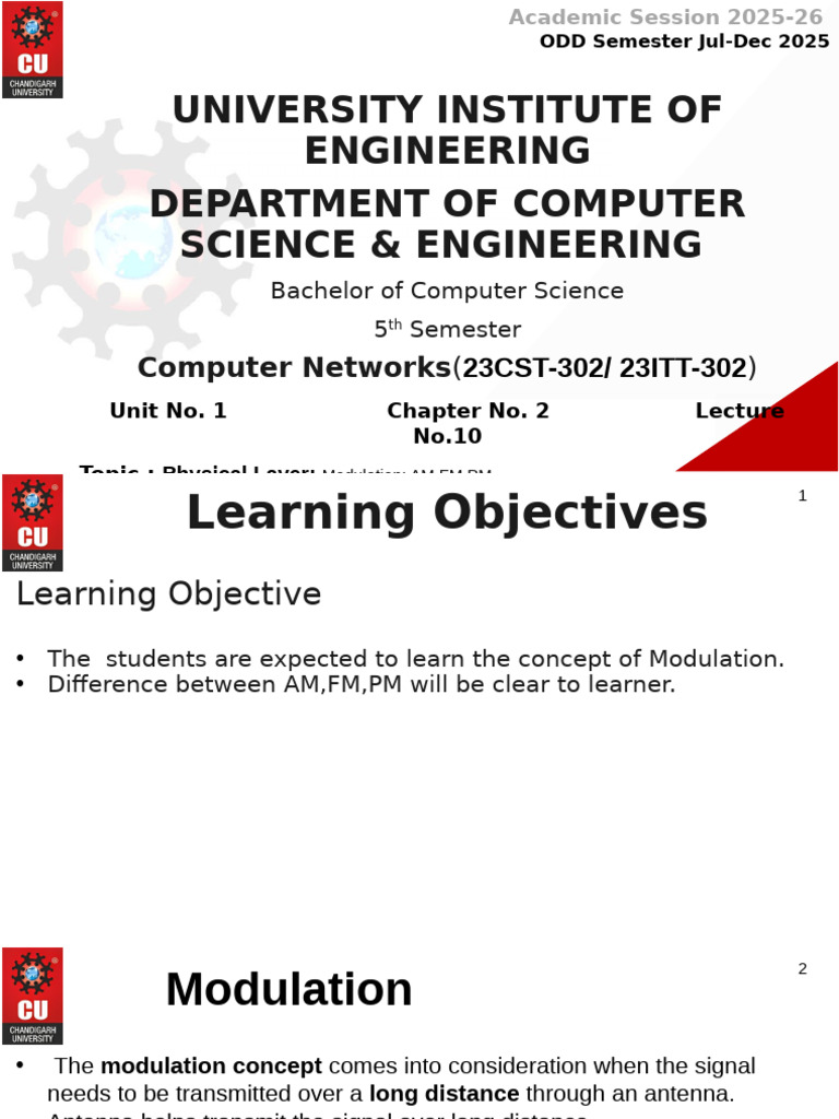 PPT 1.2.2(AM,FM,PM) | PDF | Frequency Modulation | Amplitude
