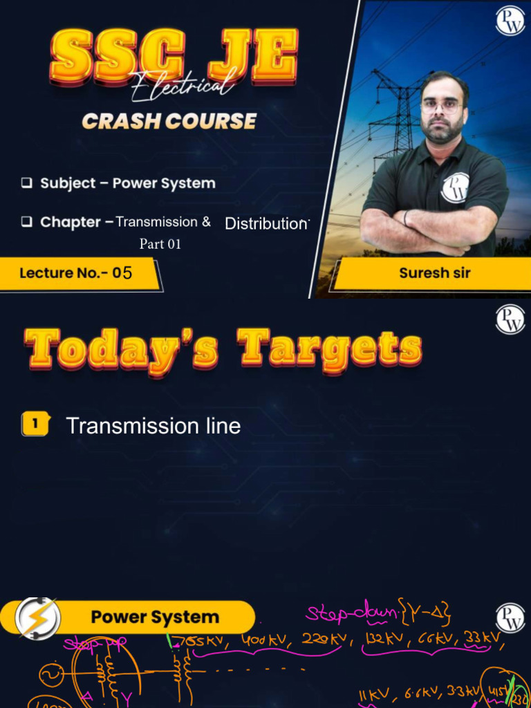 Power System 05 _ Class Notes | PDF