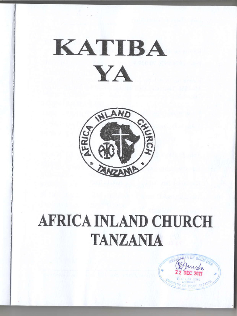 Katiba Ya Kanisapdf 240901 125700 | PDF