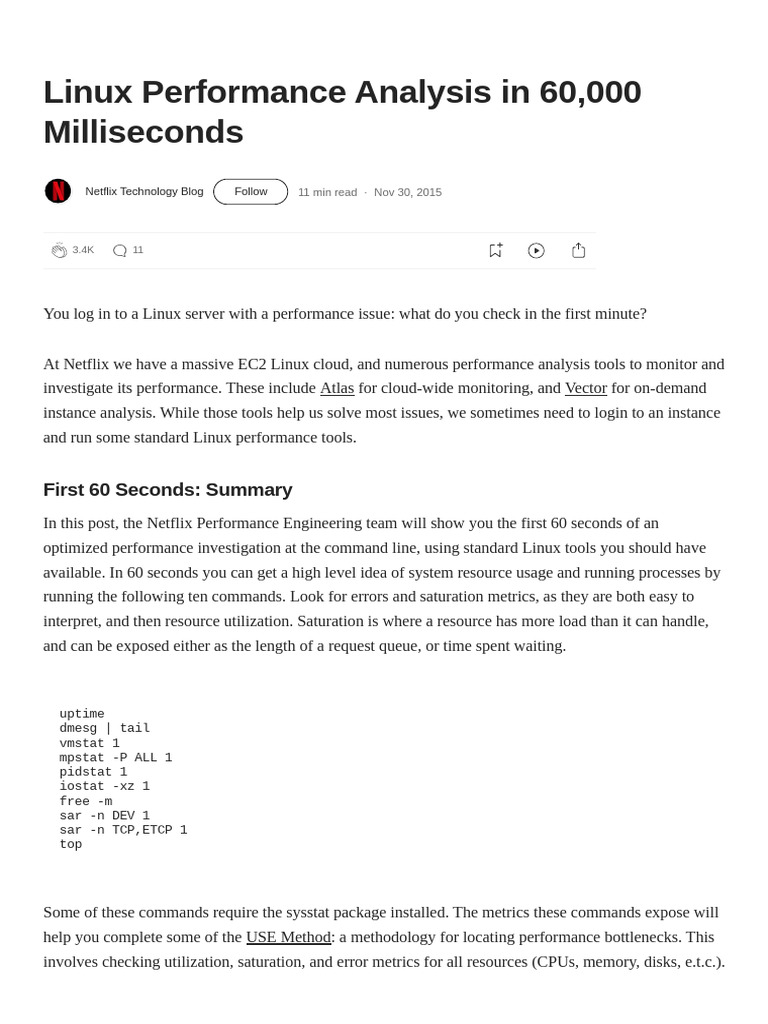 Linux Performance Analysis in 60,000 Milliseconds _ by Netflix Technology Blog _ Netflix ...