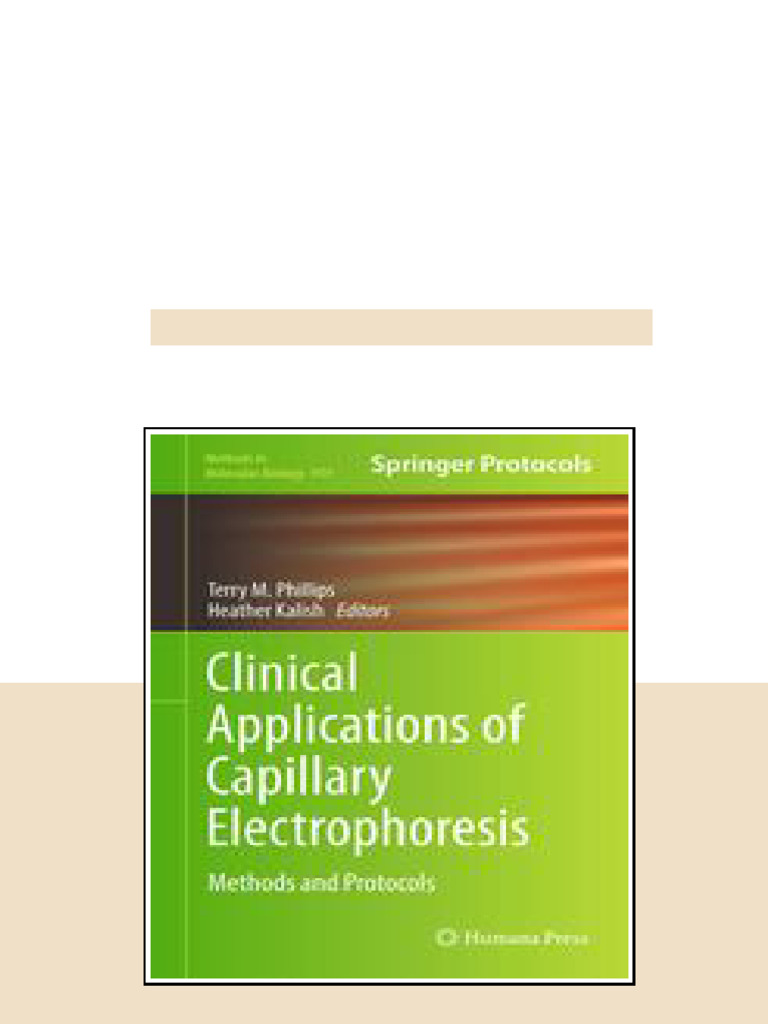 Clinical Applications Of Capillary Electrophoresis Methods And ...