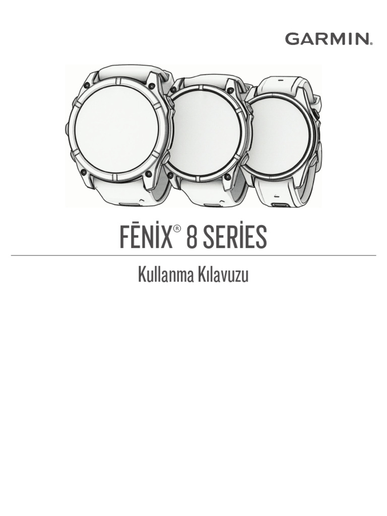 Fenix 8 Series OM TR-TR | PDF