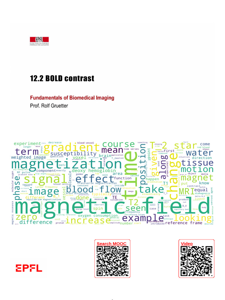 12 s 2 v en Fundamentals of Biomedical Imaging Magnetic Resonance ...
